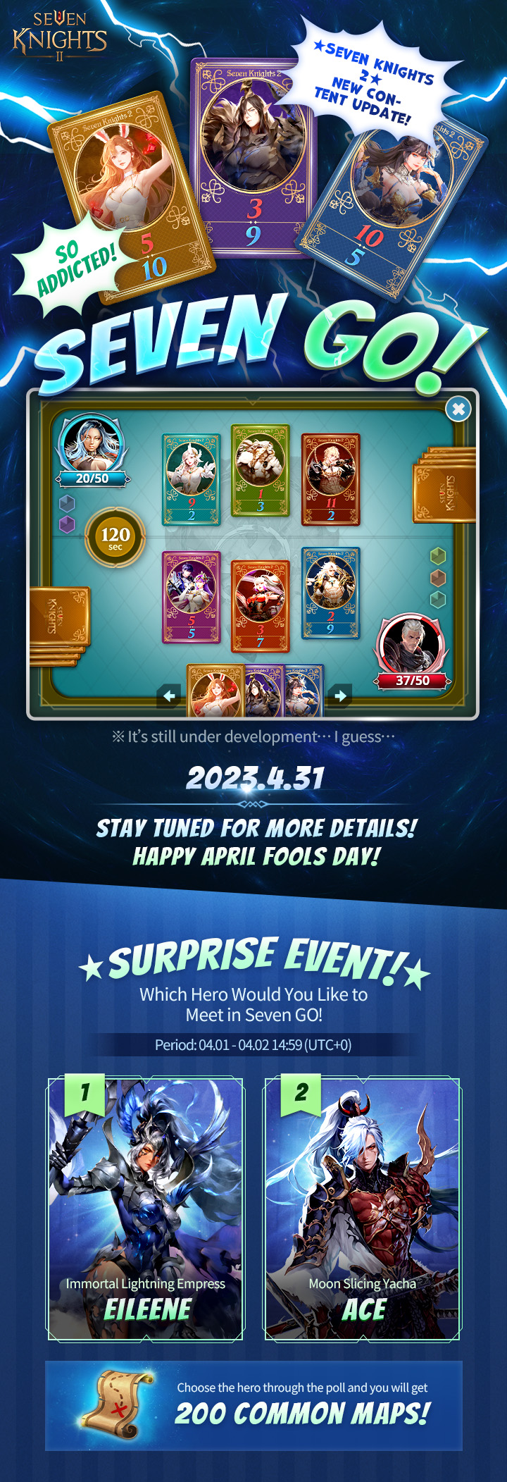 [NEW] CONTENT UPDATE - SEVEN GO! - - Seven Knights 2 Official Community