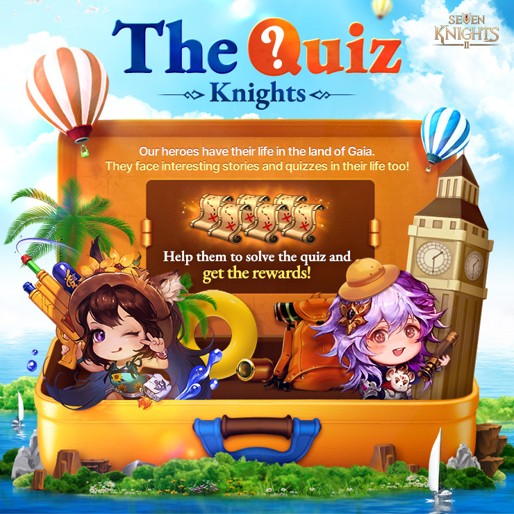 [7/24] The Quiz Knights! Pt. 4 [Correct Answer Announced] - Seven ...