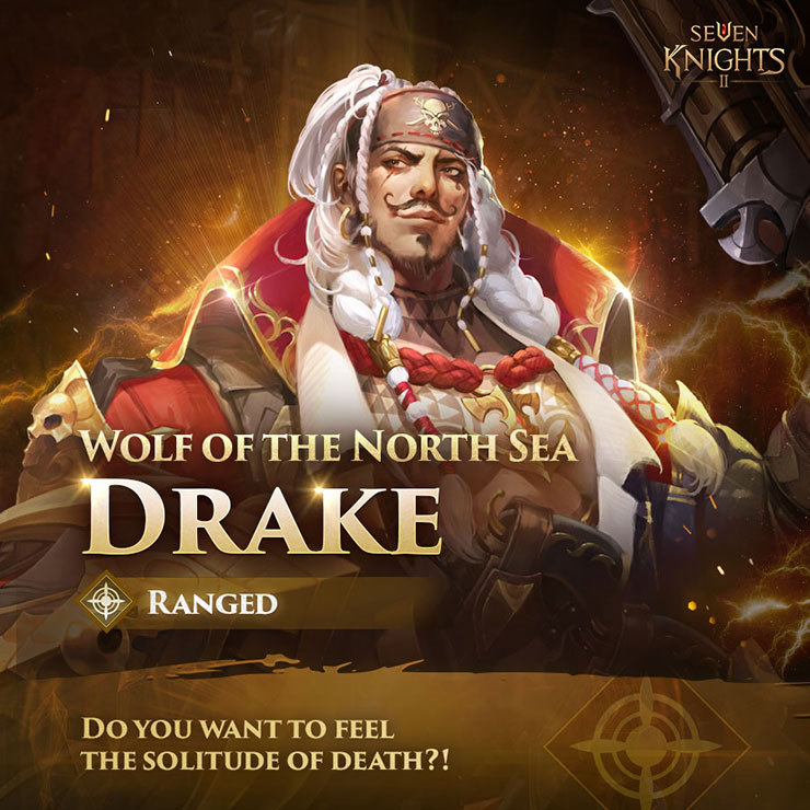[Hero Sneak Peek] North Sea Wolf Drake - Seven Knights 2 Official Community