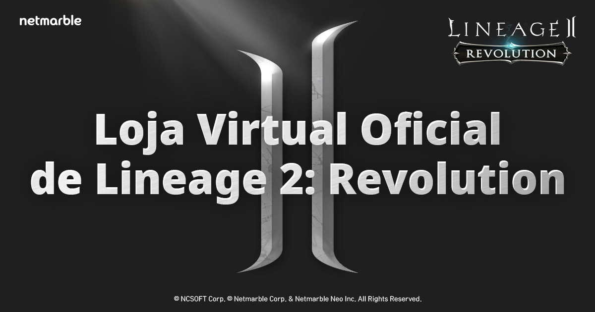 Loja Virtual Oficial de Lineage 2: Revolution