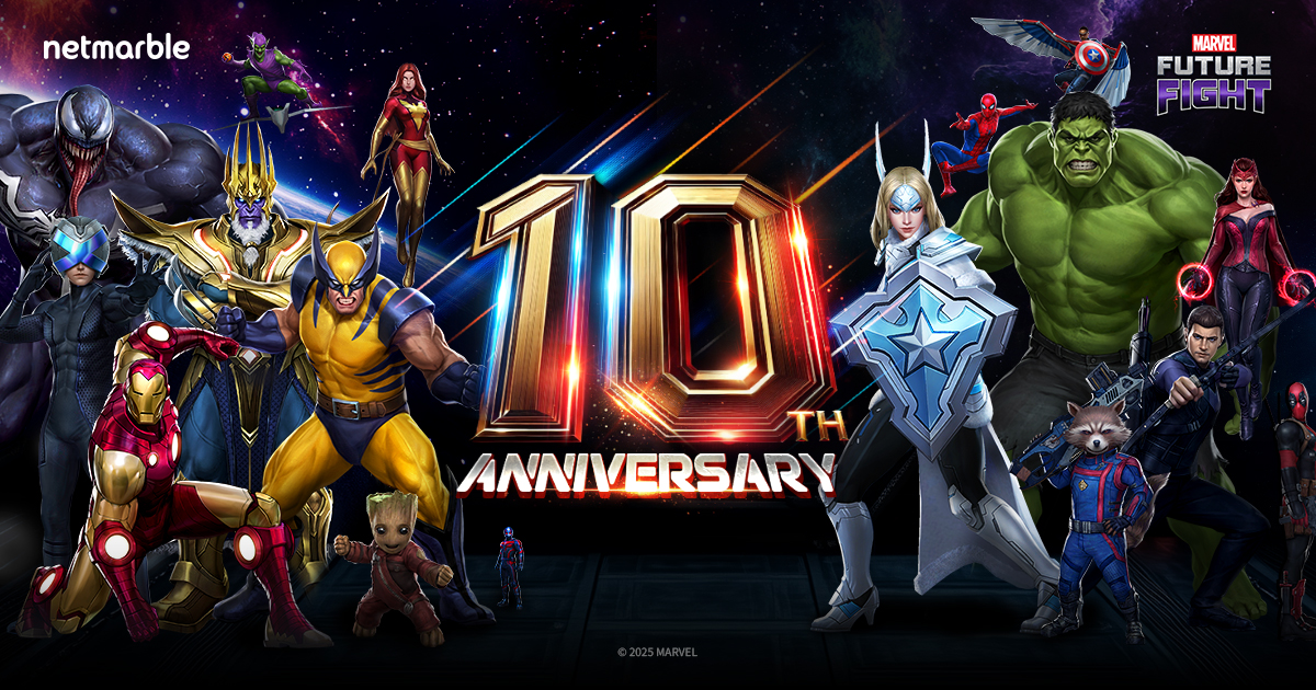 10 Years of MARVEL Future Fight - Legendary Heroes with Endless Evolution
