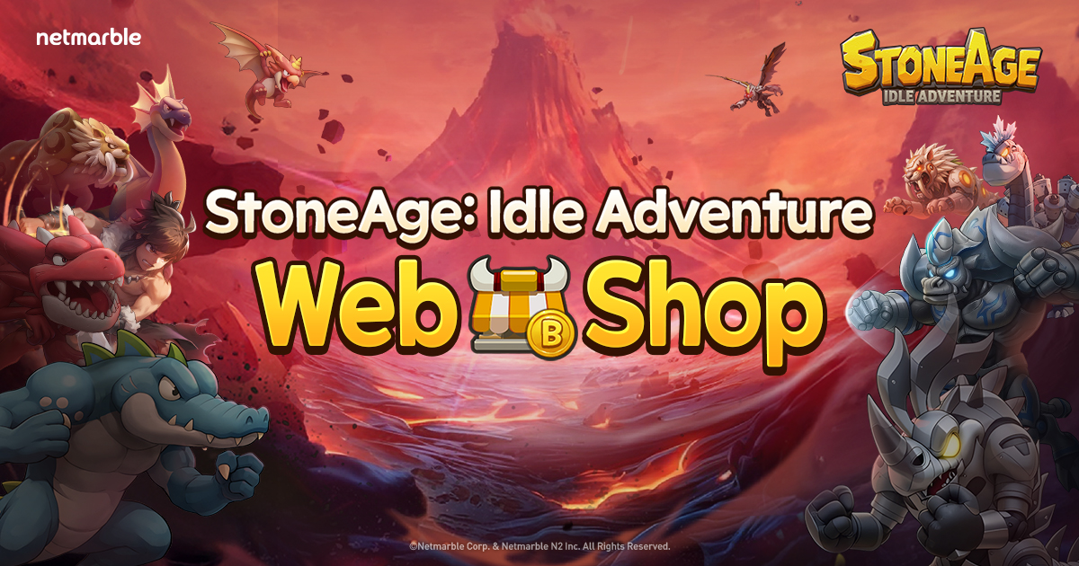 StoneAge: Idle Adventure - Web Shop