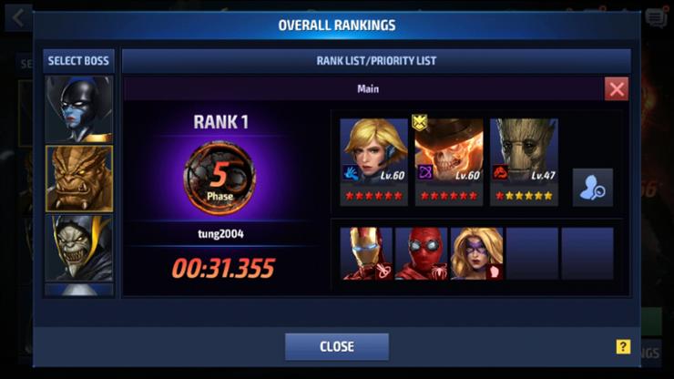 Good job tung. Well done (sarcasm) - MARVEL Future Fight